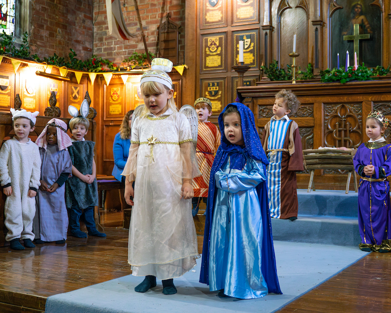 Windlesham House School - Reception Nativity Chapel